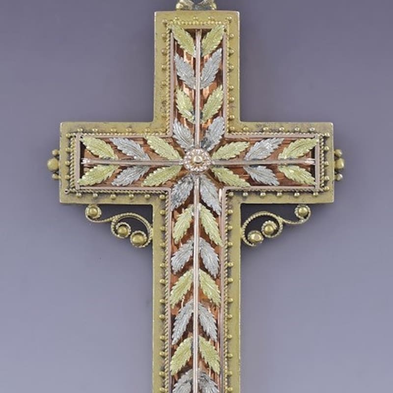Ornate Cross Pendant - Etsy