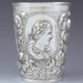 Antique 1662-1691 Rare German .800 -.900 Silver Beaker Cup by Christian ...