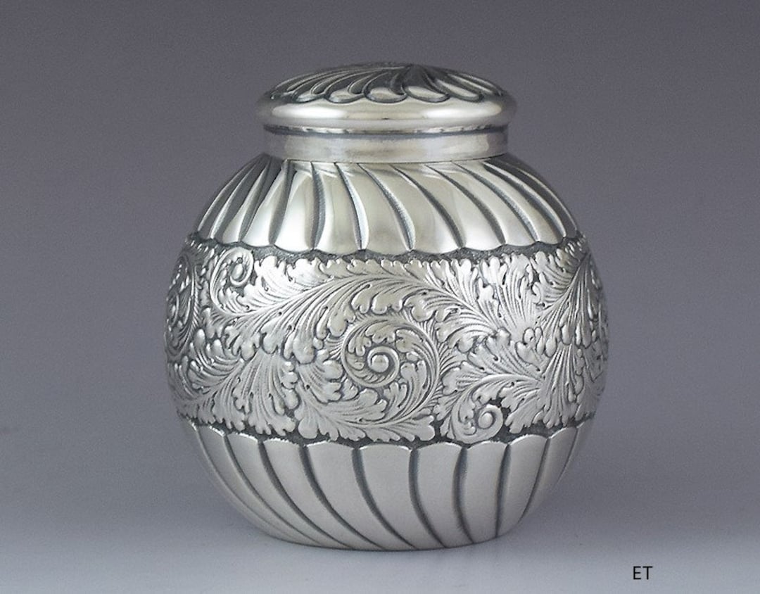 1886 Rare Gorham Sterling Silver St. Cloud Tea Caddy / Covered Jar - Etsy