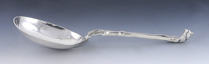 RARE Mid 1600s-1700s Dutch Silver Spoon Paw Fork Handle - Etsy