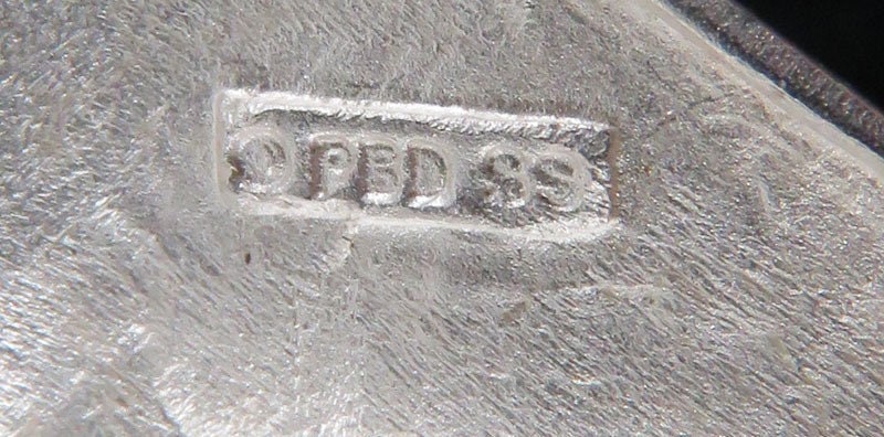 Peter Brams Design Ltd. Gorgeous Hammered Finish Sterling | Etsy