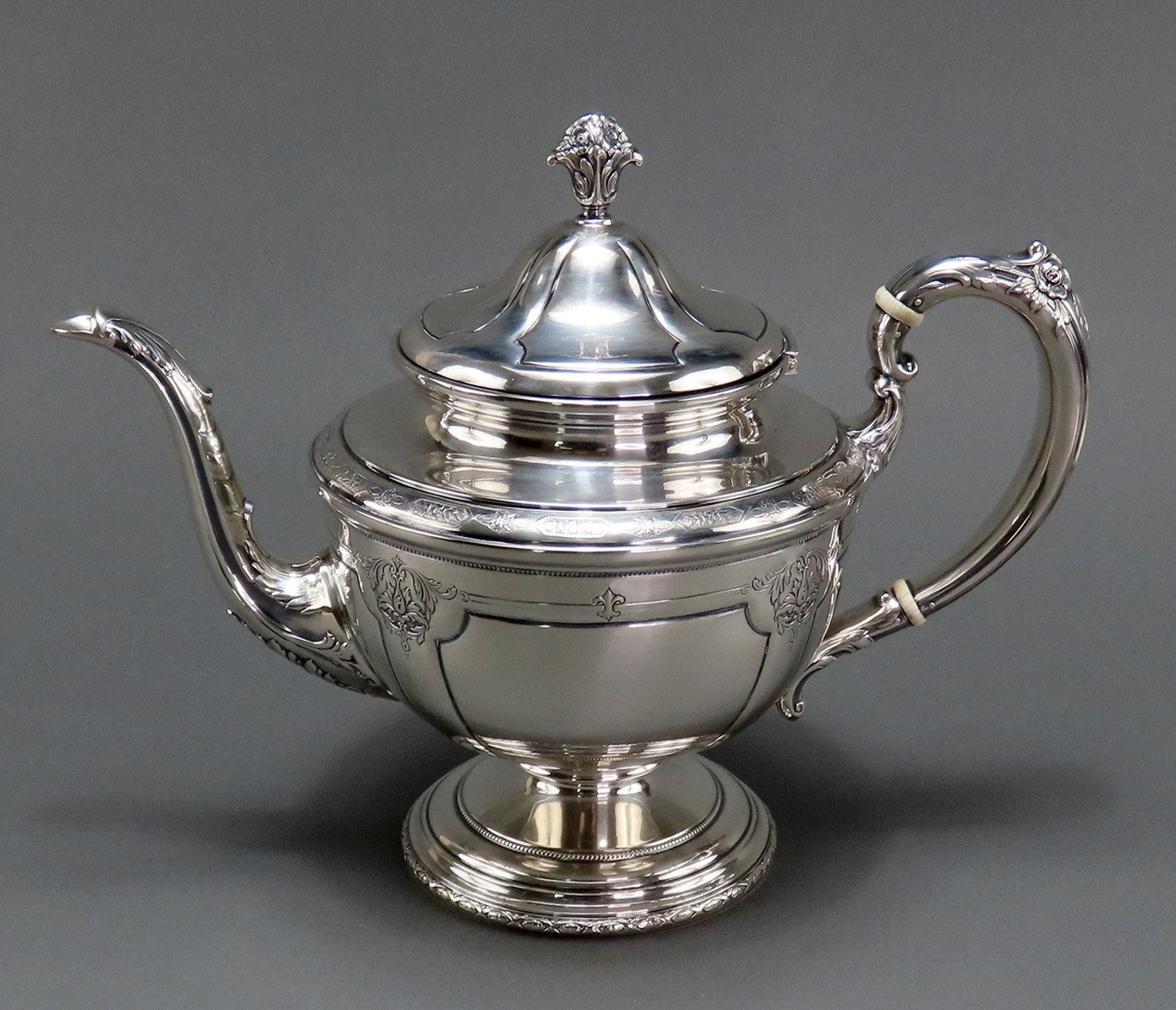 Stunning 7pc Set Towle Louis XIV Tea Set Crisp Pattern No Mono - Etsy