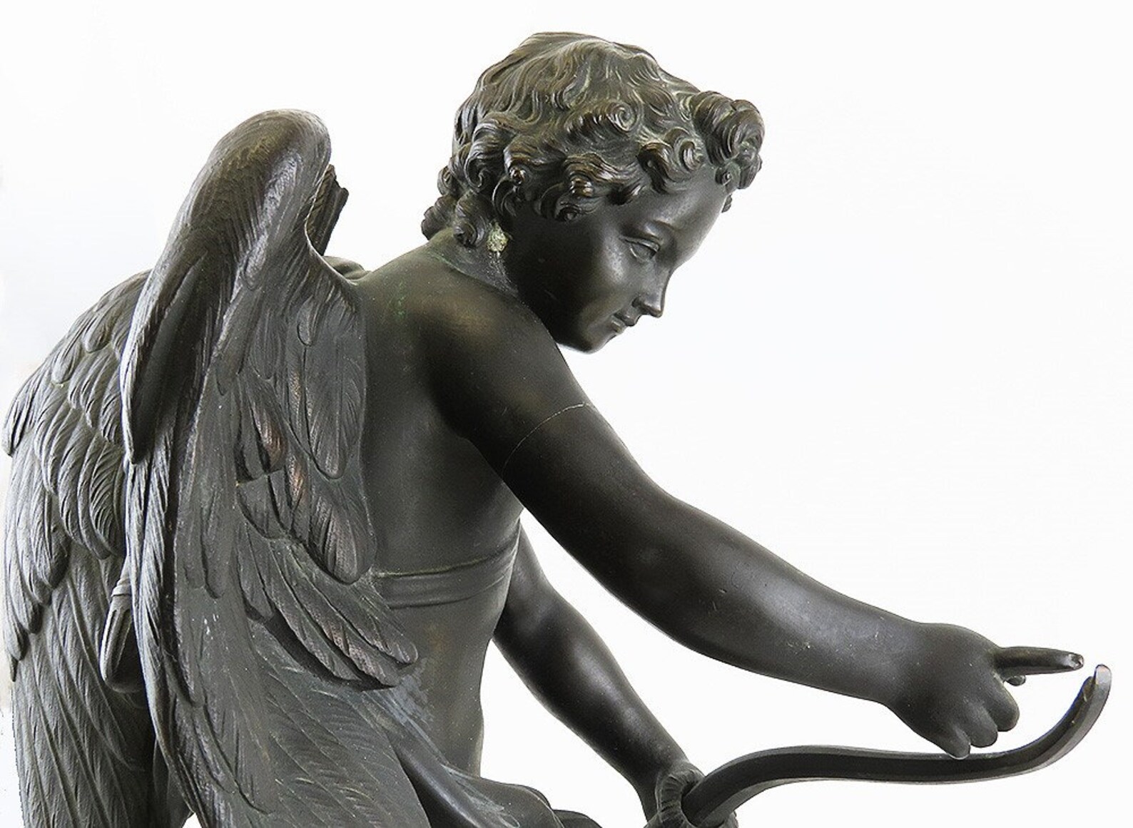Impressive Mid/late 1800s French Bronze Statue of Cupid - Etsy