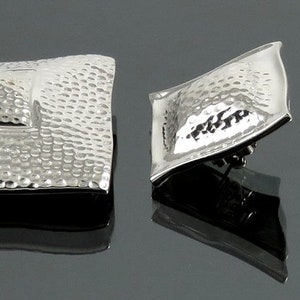 Peter Brams Design Ltd. Gorgeous Hammered Finish Sterling - Etsy