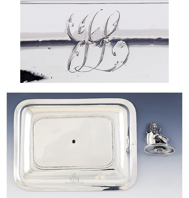 Antique 1804 English Georgian Gadrooned Covered Entree Serving - Etsy