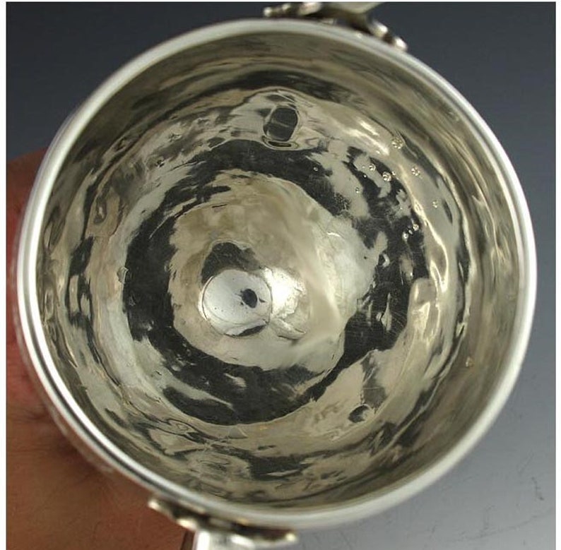 Antique 1815 Irish Georgian Sterling Silver Grape Vine Trophy Loving ...