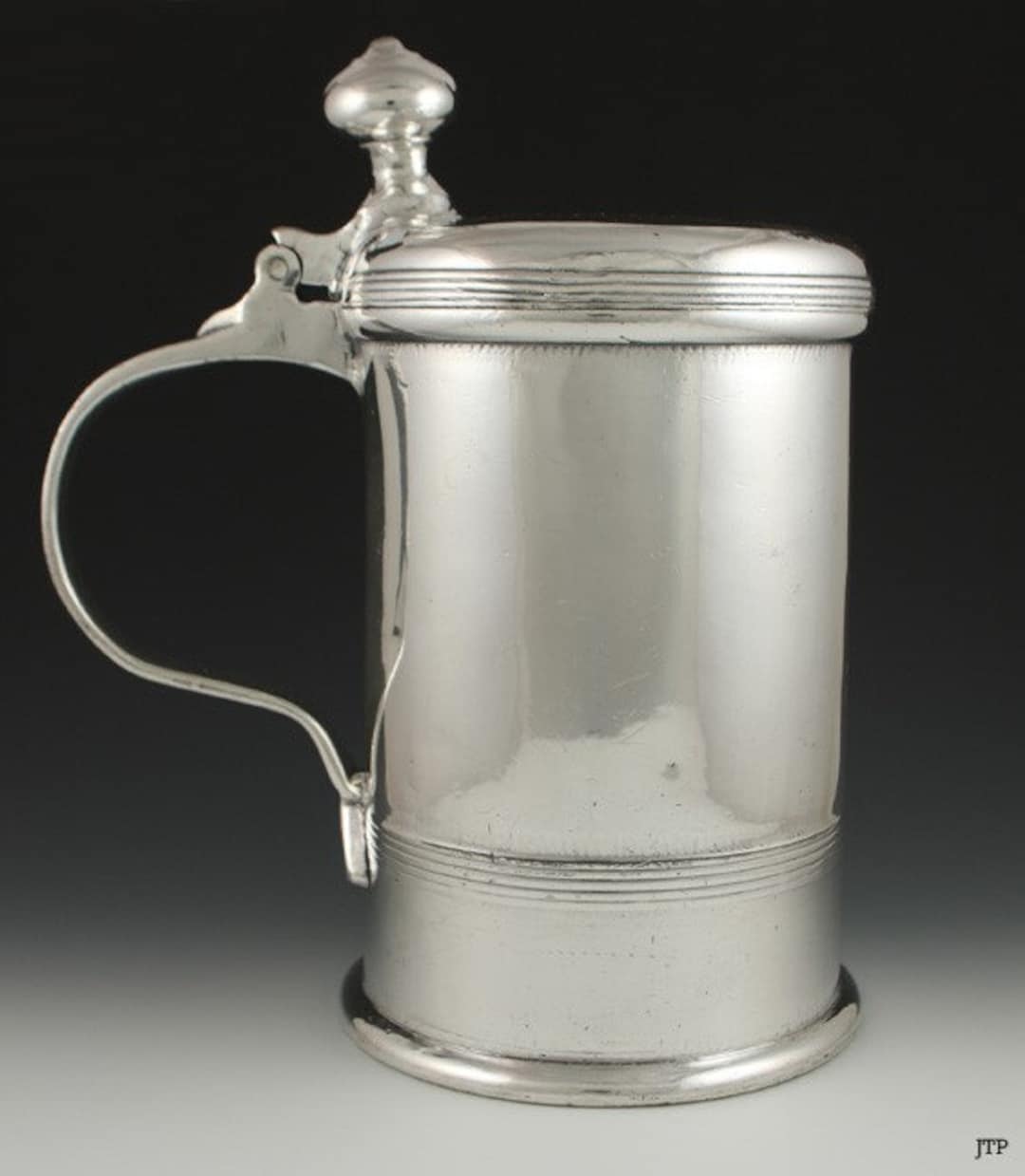 Antique 1826 German Silver Plated Pewter Large Tankard Stein - Etsy