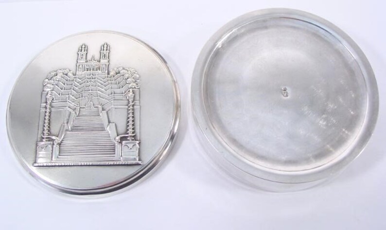 Portuguese Silver Bom Jesus Do Monte Raised Design Box 4 - Etsy