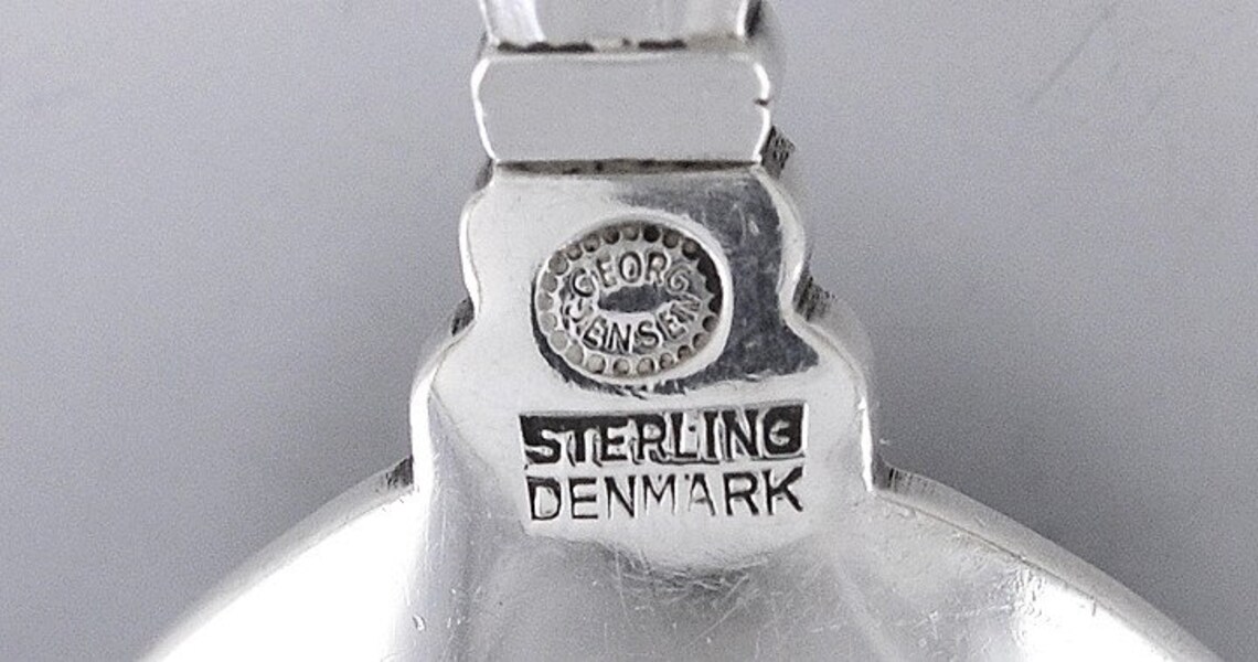 Fine Georg Jensen Acorn Sterling Silver Tea Caddy Spoon Scoop - Etsy