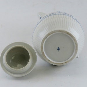 18th Century Thuringia Germany Handpainted Strawflower Coffee Tea Pot ...