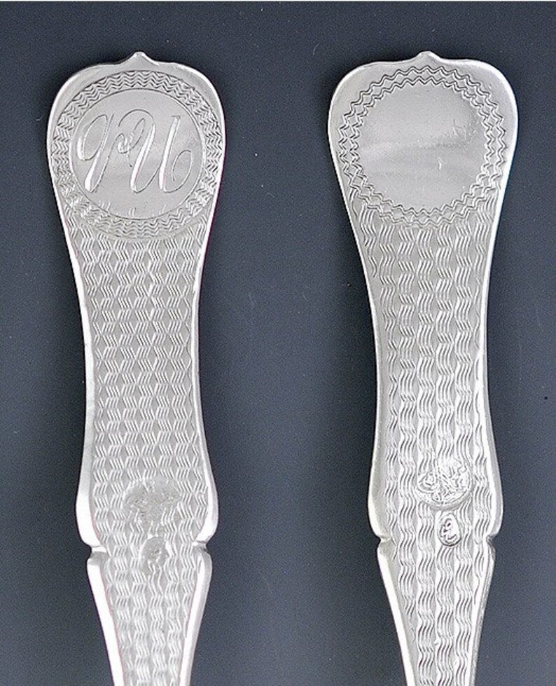 10 Antique Turkish Silver Engraved Tea Coffee Spoons NO MONO - Etsy