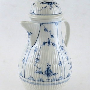 18th Century Thuringia Germany Handpainted Strawflower Coffee Tea Pot ...