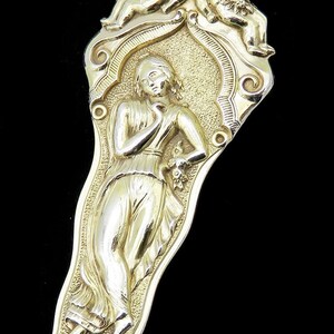 Stunning English Sterling Silver Gilded Spoon Greco-roman Figures 1873 ...