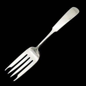 Handwrought Sterling Silver Serving Fork George Erickson Chino Pattern ...
