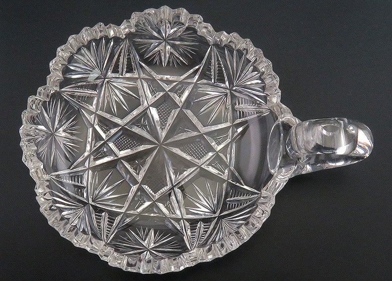 Classic American Brilliant Period Cut Glass Nappy Dish or Bowl - Etsy