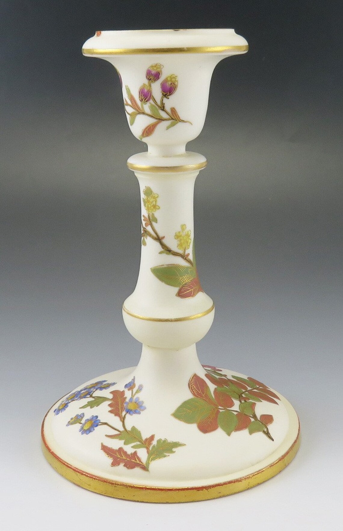 Antique 1890 Royal Worcester Ivory Porcelain Gilded Flower - Etsy