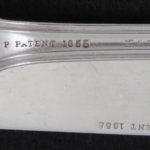 Antique Coin Silver John Polhemus Oriental Youth Child Fork Knife ...