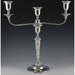 Pair Antique 1790 English Sterling Silver 3 Candle Candelabra ...