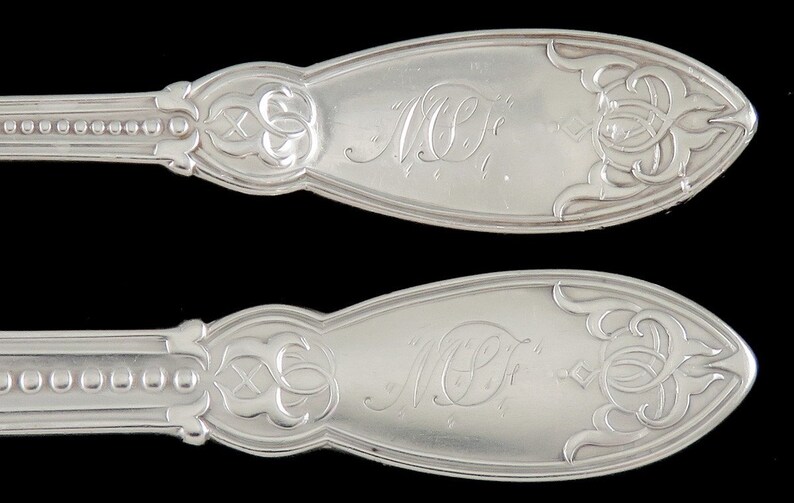 Antique Coin Silver John Polhemus Oriental Youth Child Fork - Etsy