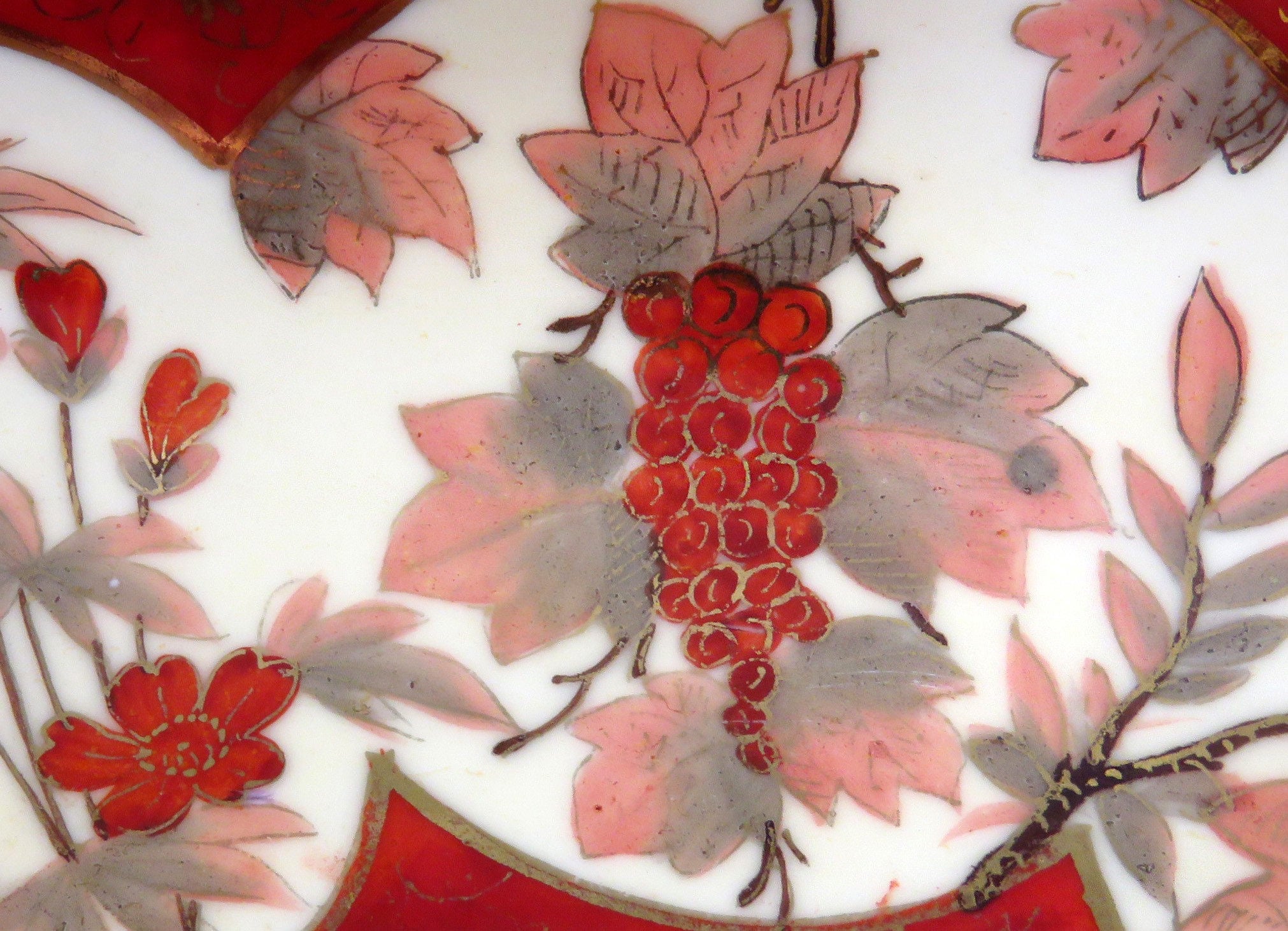 Beautiful B&D Japanese Style Bowl w/ Birds Flowers | Etsy