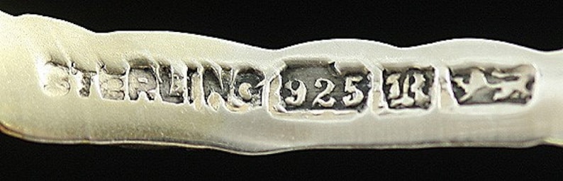 6 Roden Bros Louis XV Pattern Sterling Demitasse Spoons | Etsy