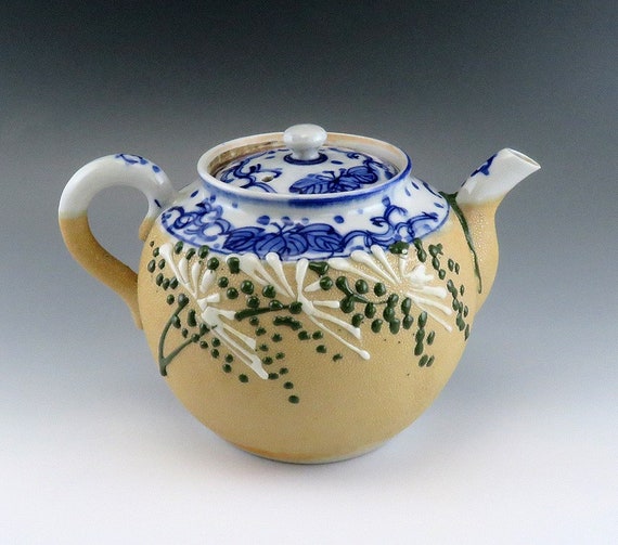 Charming early 1900s Japanese Pottery Impasto Enamel Decorated | Etsy