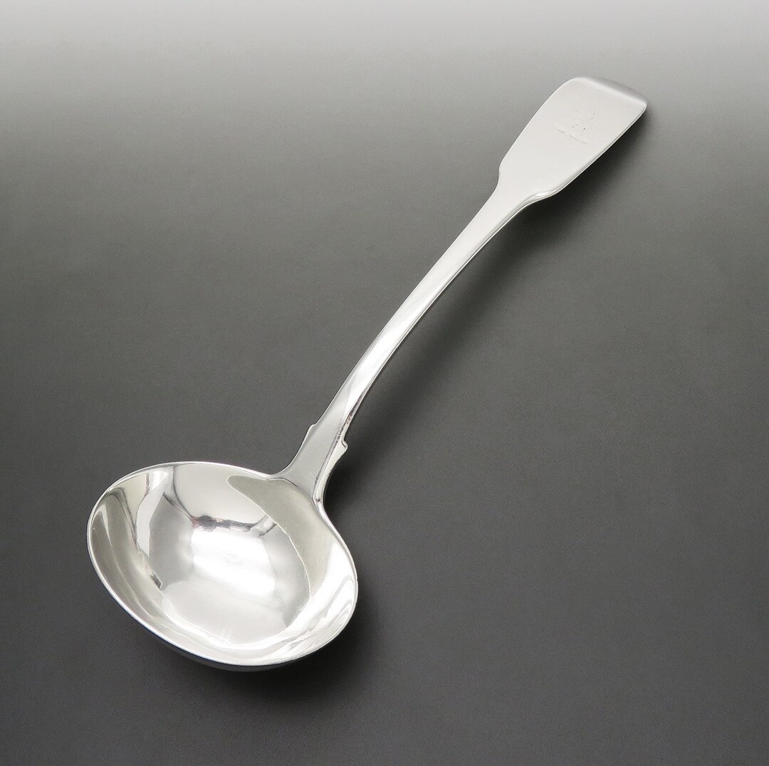 Neat Georgian 1821 Sterling Silver Gravy Ladle Fiddle Shape 7 Inches - Etsy