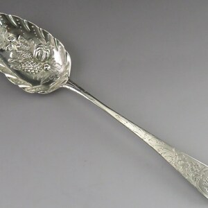 Antique 1830 English Sterling Silver Classical Fruit Serving Spoon - Etsy