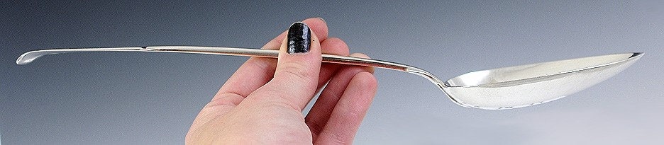 1825 Antique English Georgian Fiddle Sterling Silver Stuffing - Etsy