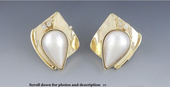 Signed Rare Vincent Ferrini Unique 14k Yellow Gold Diamond & - Etsy