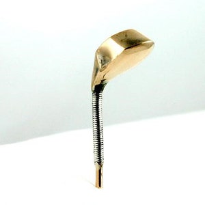 Realistic 14K Rose Gold Golf Club Driver Stick Pin Vintage - Etsy