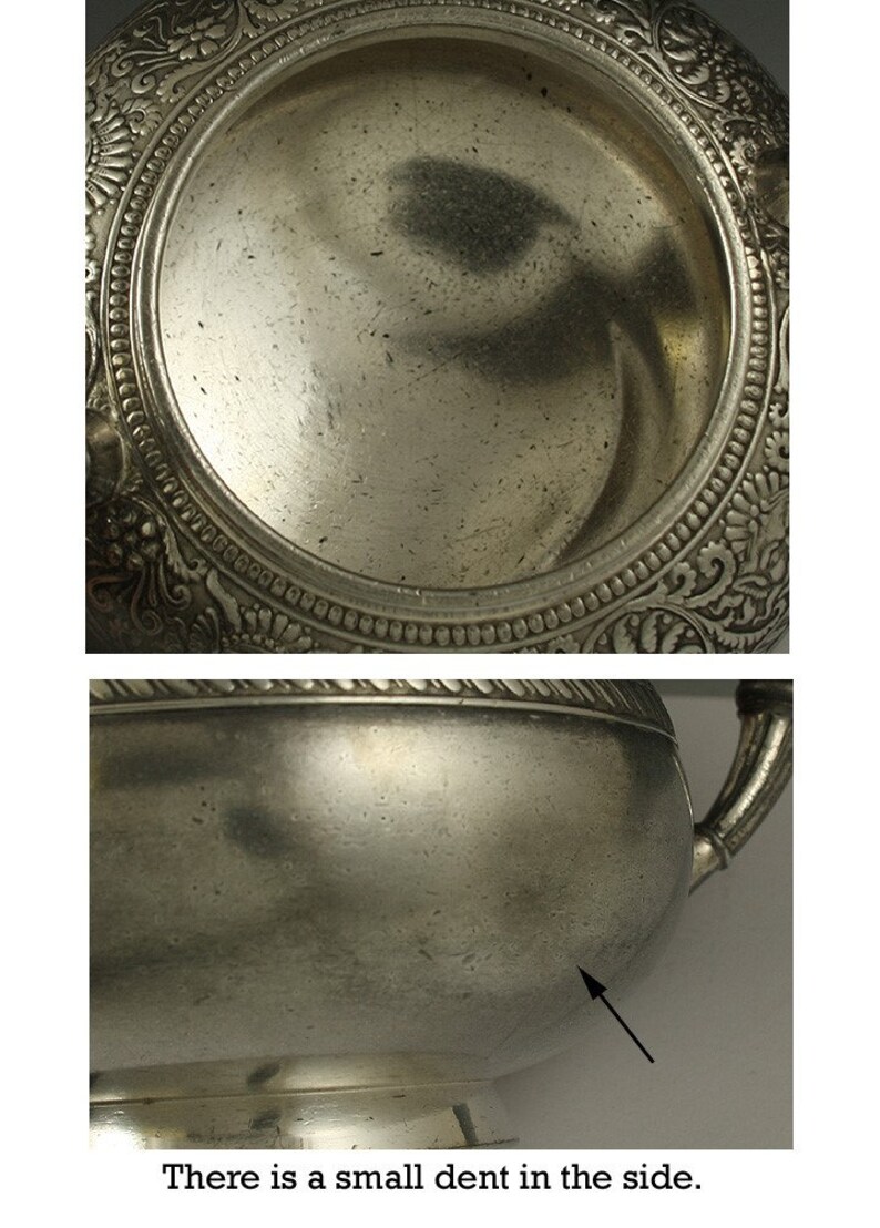 Meriden Britannia Assyrian Head Silverplate Sugar Bowl - Etsy