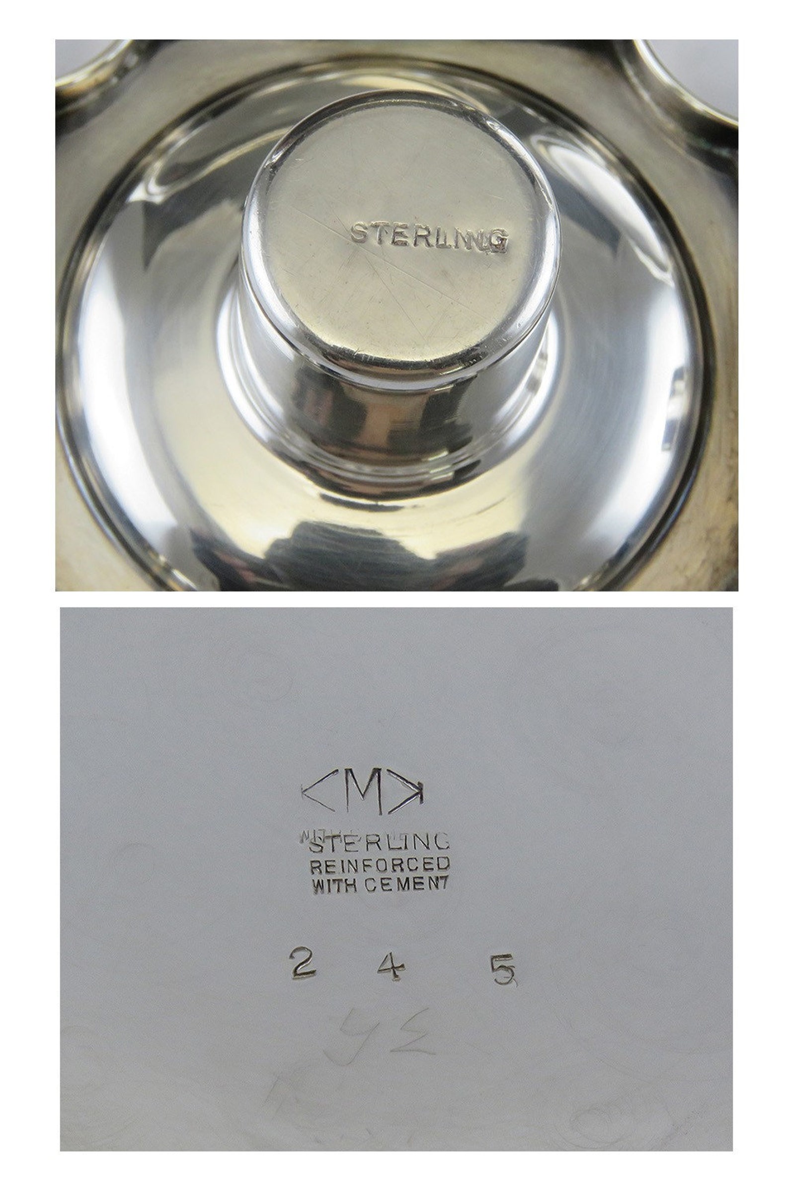 Vintage Mueck Cary American Colonial Form Sterling Silver Candlesticks ...