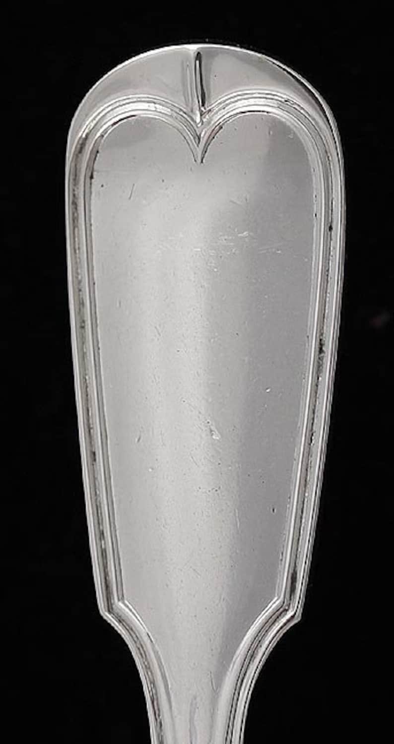 9 American Coin Silver Fiddle Forks C1830s Gurnee & Co - Etsy