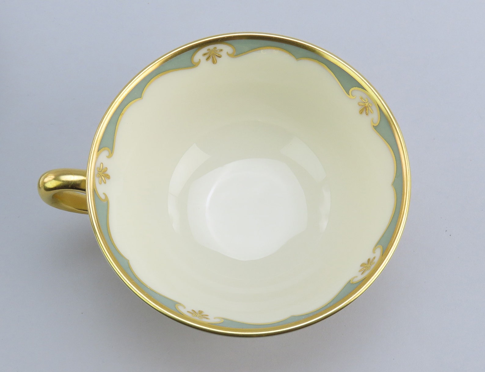 Stunning Lenox Meredith Porcelain 4 Pc Cups and Saucers Set - Etsy