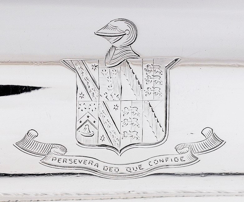 Antique 1804 English Georgian Gadrooned Covered Entree Serving | Etsy