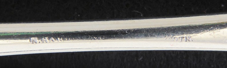 Antique C1850 Newell Harding Boston MA Coin Silver Engraved - Etsy