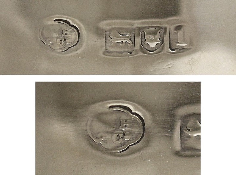 1906 English Sterling Silver Barrel Style Inkwell - Etsy