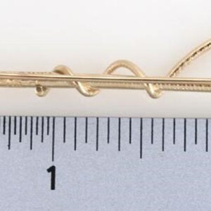 Vintage American 14K Yellow Gold Riding Crop Pin Brooch - Etsy