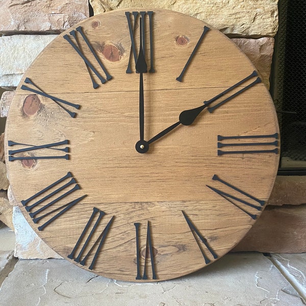 Farmhouse Clock - Etsy
