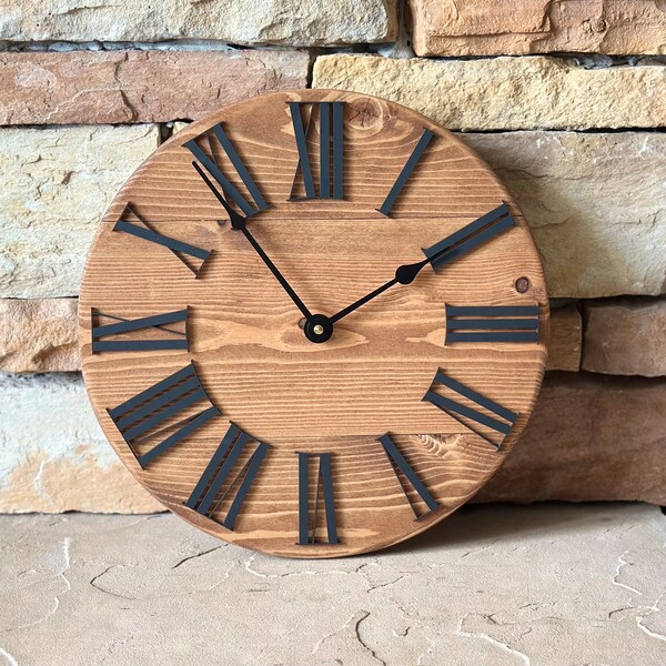 Wall Clock Farmhouse - Etsy