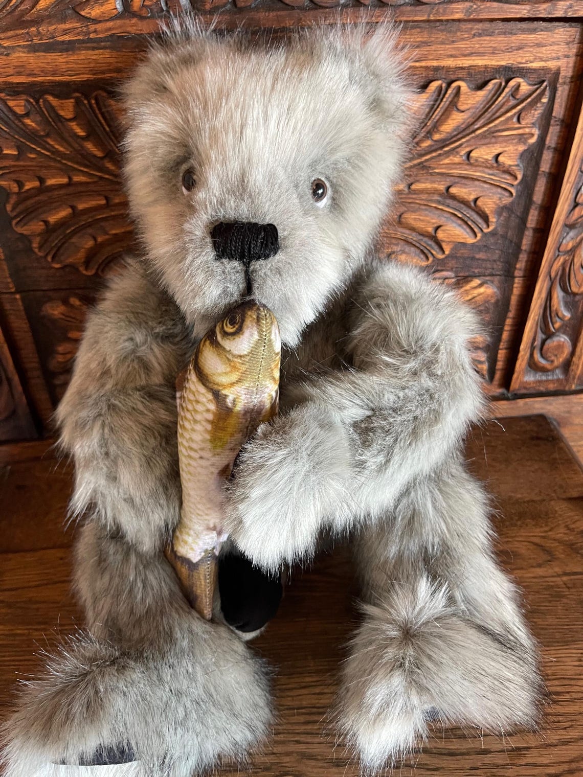 P.S. Teddy Bears Completely Handmade 19 Inch Original "sushi" Fishing ...