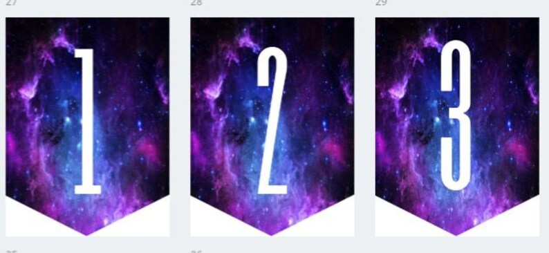 Galaxy Themed Party Supplies Galaxy Water Labels Galaxy - Etsy