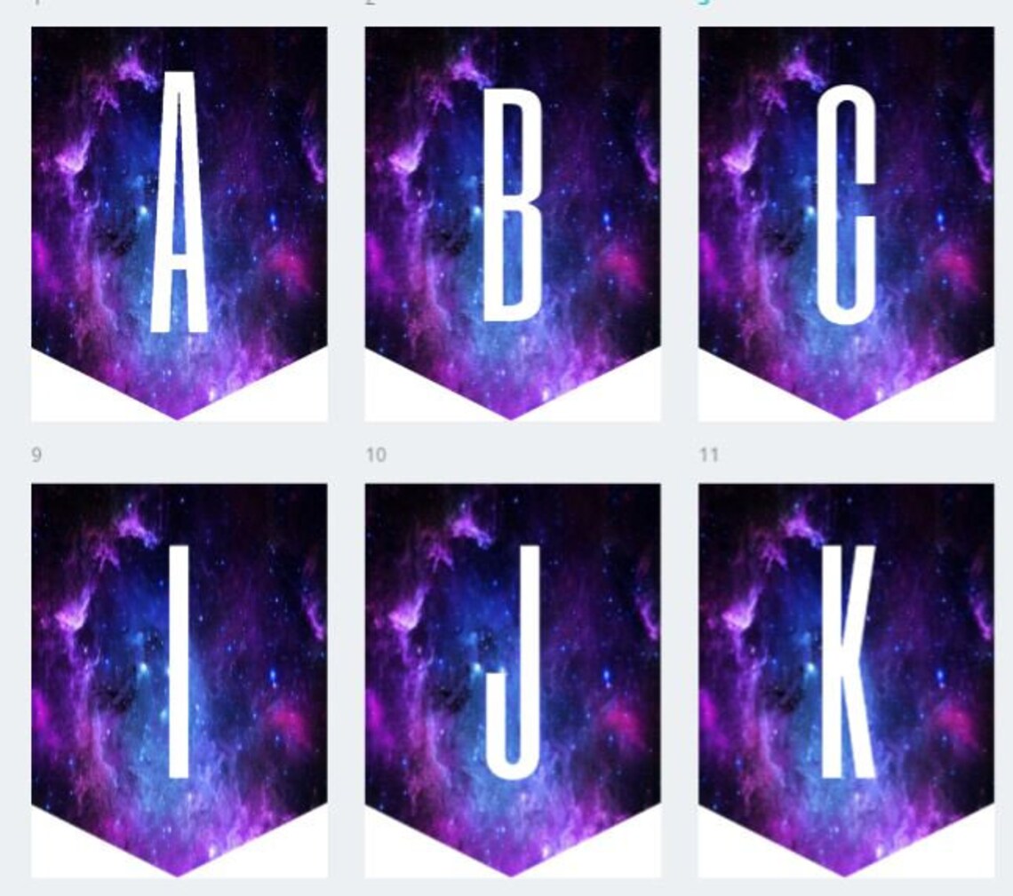 Galaxy Themed Party Supplies Galaxy Water Labels Galaxy - Etsy