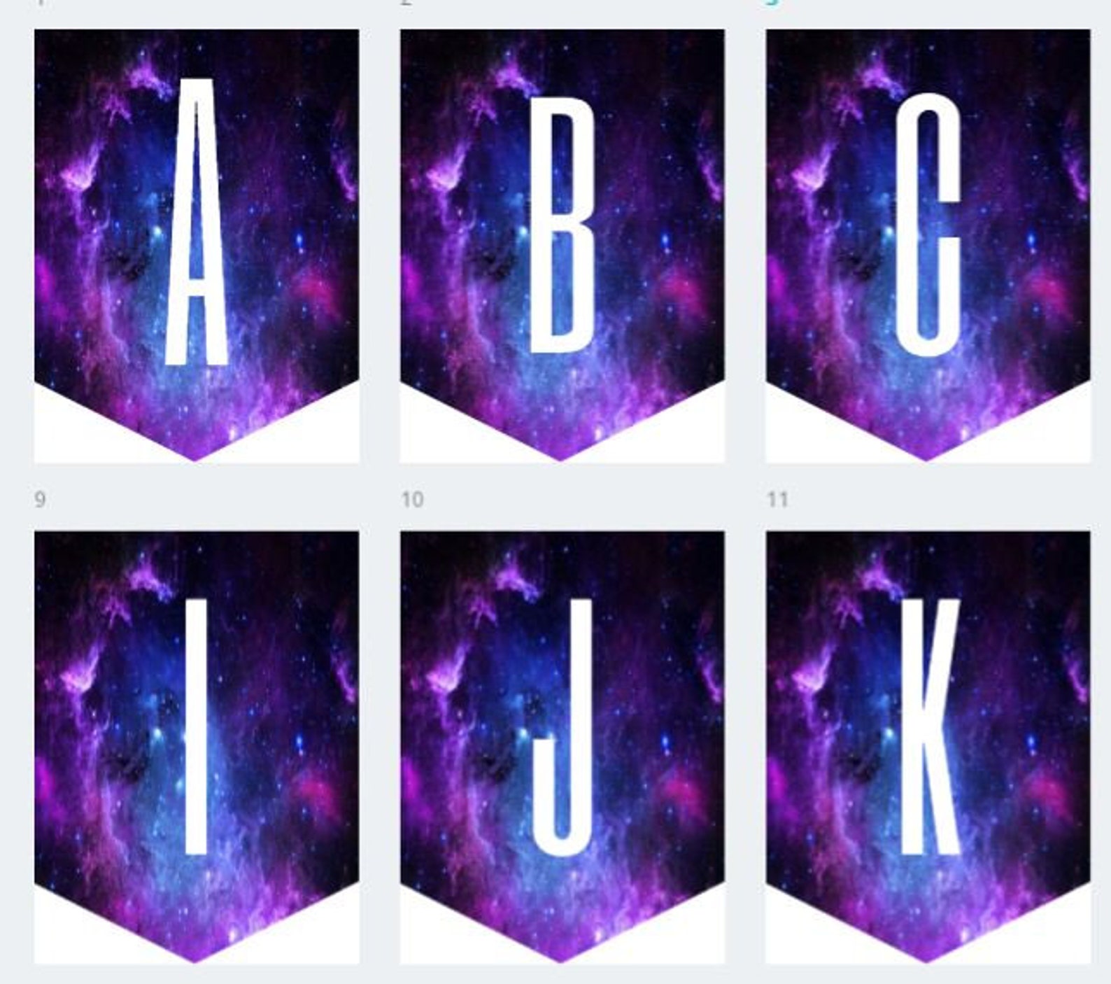 Galaxy Themed Party Supplies Galaxy Water Labels Galaxy - Etsy