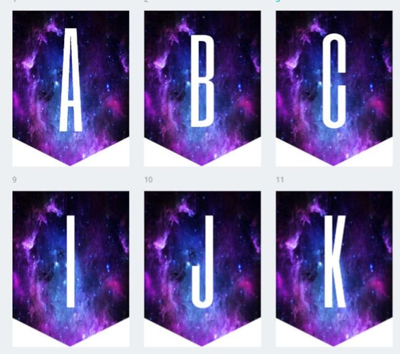 Galaxy Themed Party Supplies Galaxy Water Labels Galaxy - Etsy