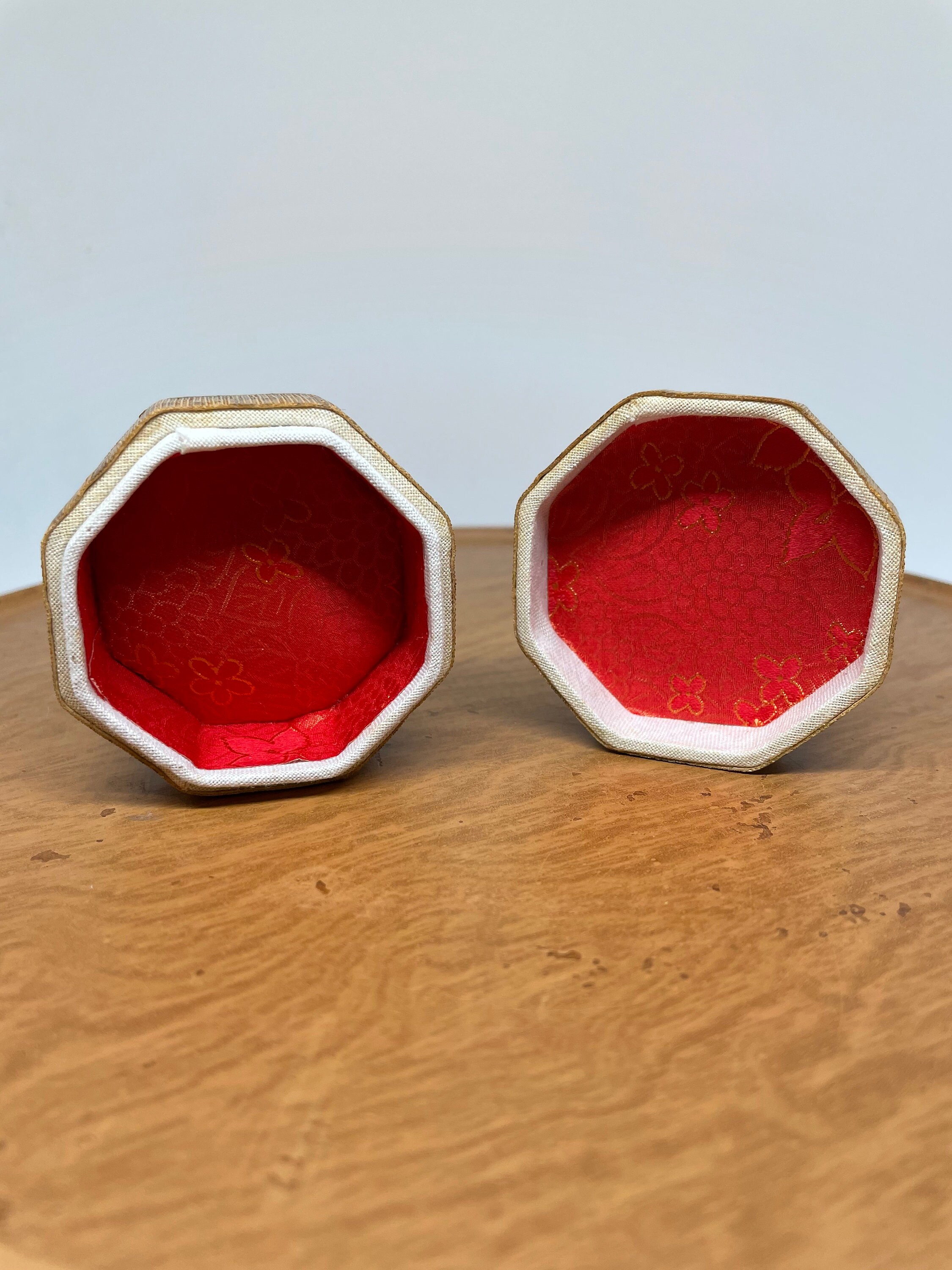 Small Trinket Box 2 Piece Trinket Ring Box Octagonal - Etsy UK