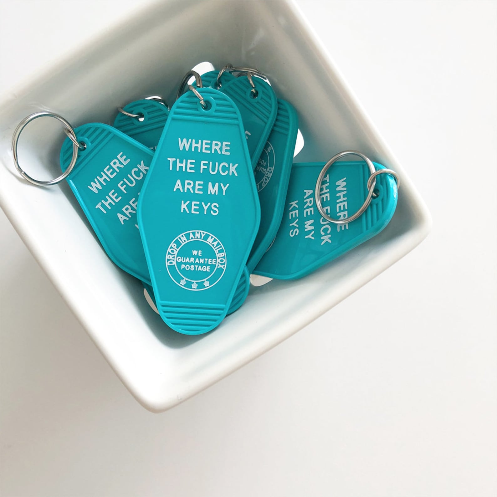 Motel Key Tag Vintage Style Key Tag Where Are My Keys | Etsy