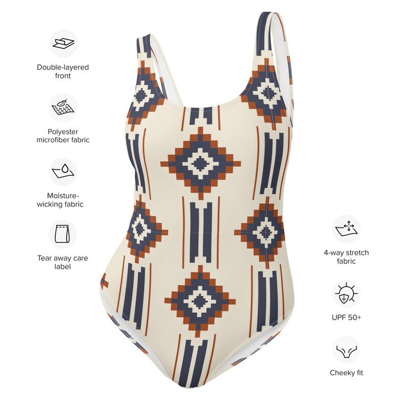 Maka - One-piece Swimsuit | Southwest | Native | Aztec | Bathing Suit ...