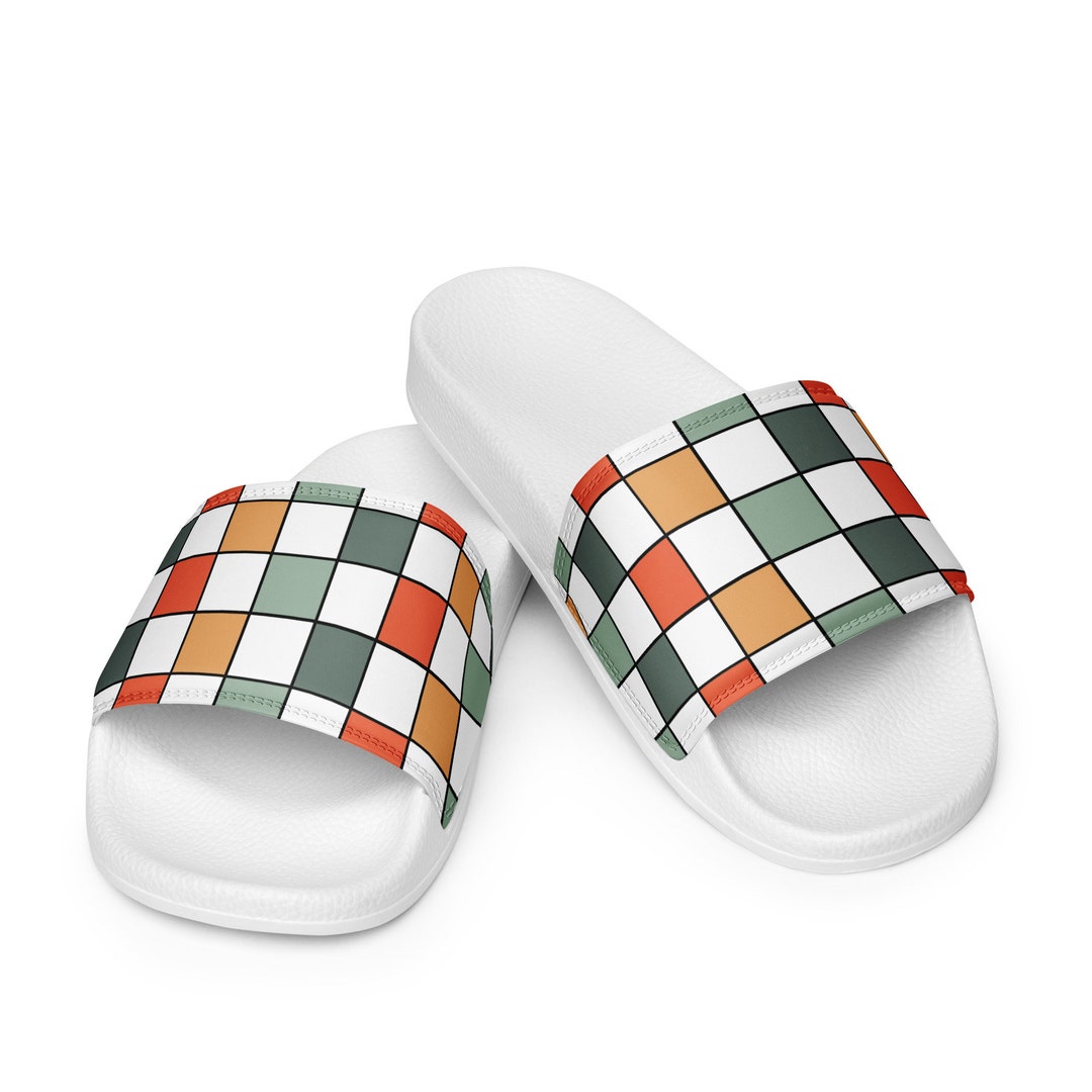 Checkmate - Women's Slides - Etsy